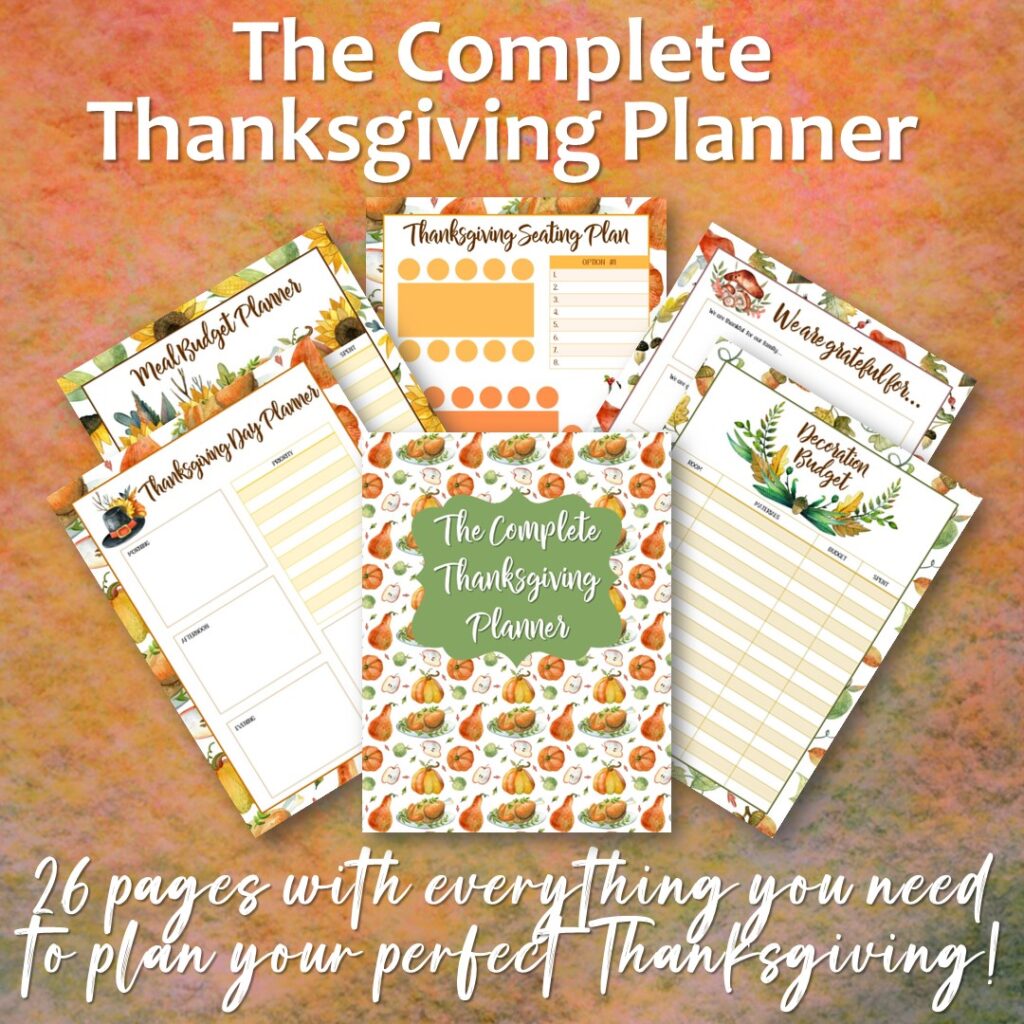 The Complete Thanksgiving Planner - Journals & Planners, Oh My!